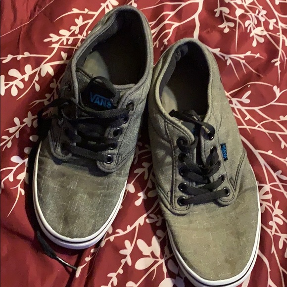 Vans | Shoes | Vans Grey Low Tops | Poshmark